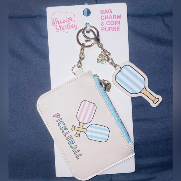 Accessories | Frasier Sterling Pickleball Bag Charm Coin Purse | Poshmark